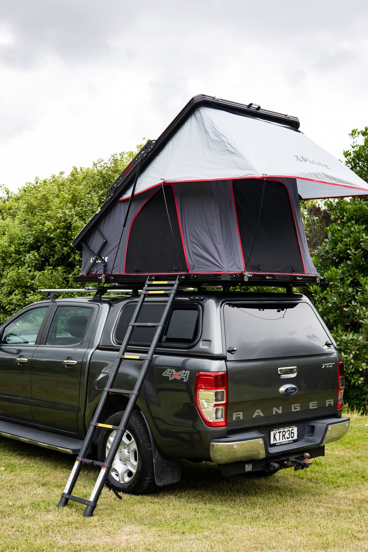 Xplora Aluminium Hard Shell Tent Double Hinge - Rear opening/Clam Shel ...